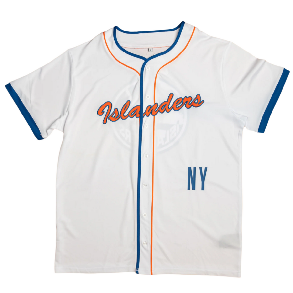 New York Islanders Sports Script Baseball Jersey | Isles Lab