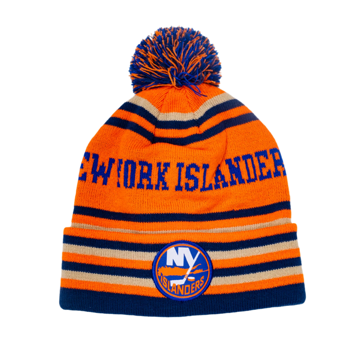 New York Islanders Stripe Chenille Beanie | Isles Lab