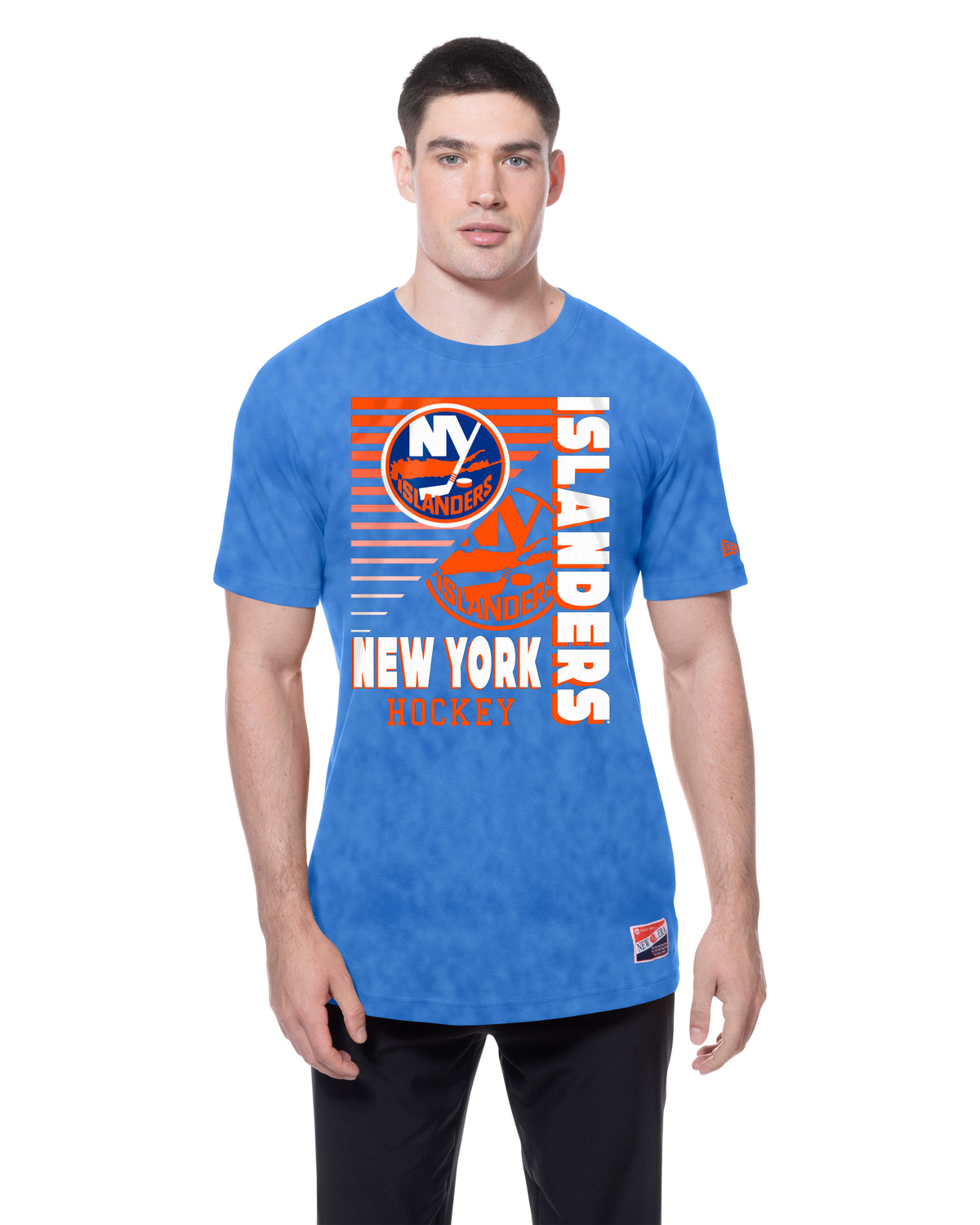 Islanders Mens Throwback Washed Primary Short Sleeve Tee | Isles Lab