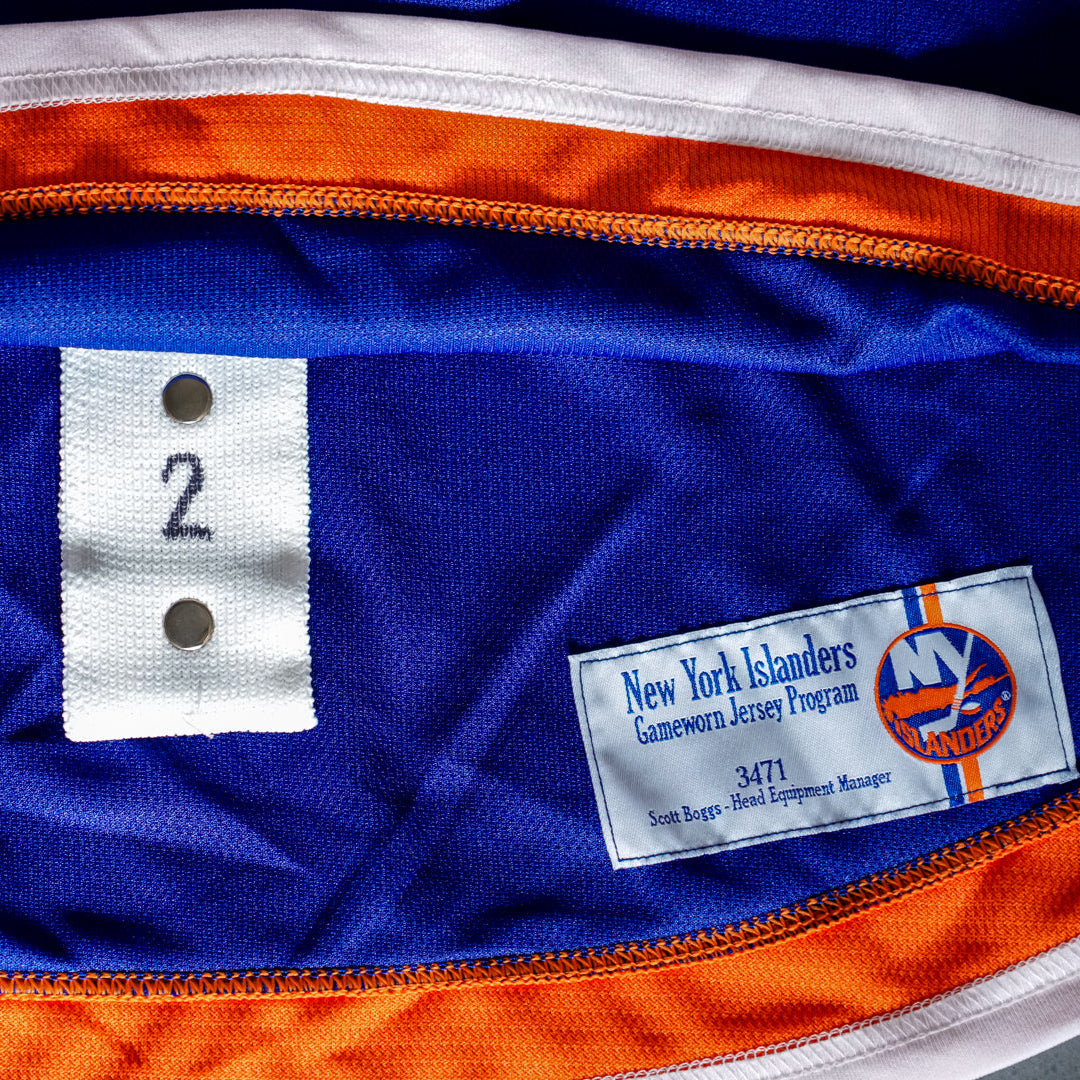 Nick Leddy Game Used Adidas Third Jersey | Isles Lab