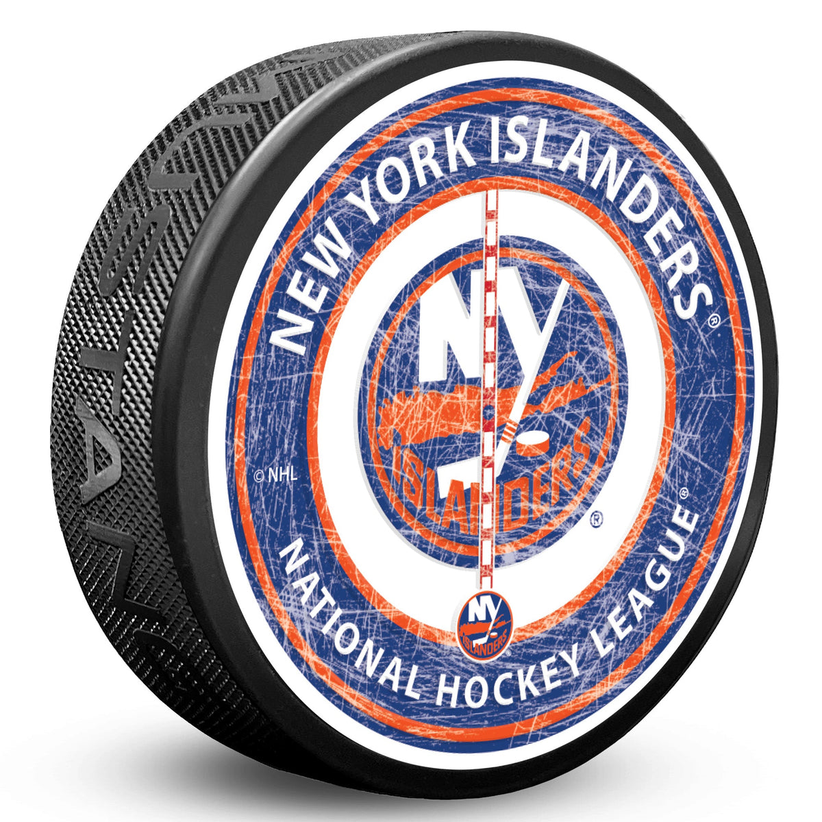 New York Islanders Puck - Center Ice | Isles Lab