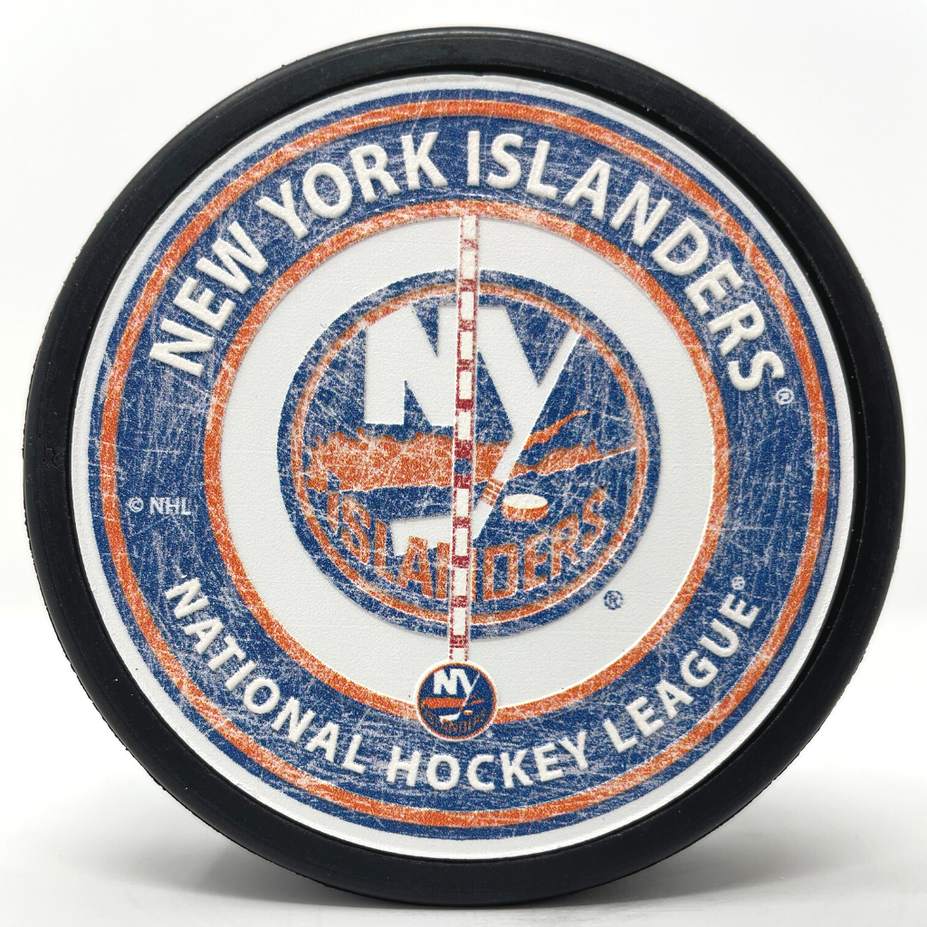 New York Islanders Puck - Center Ice | Isles Lab