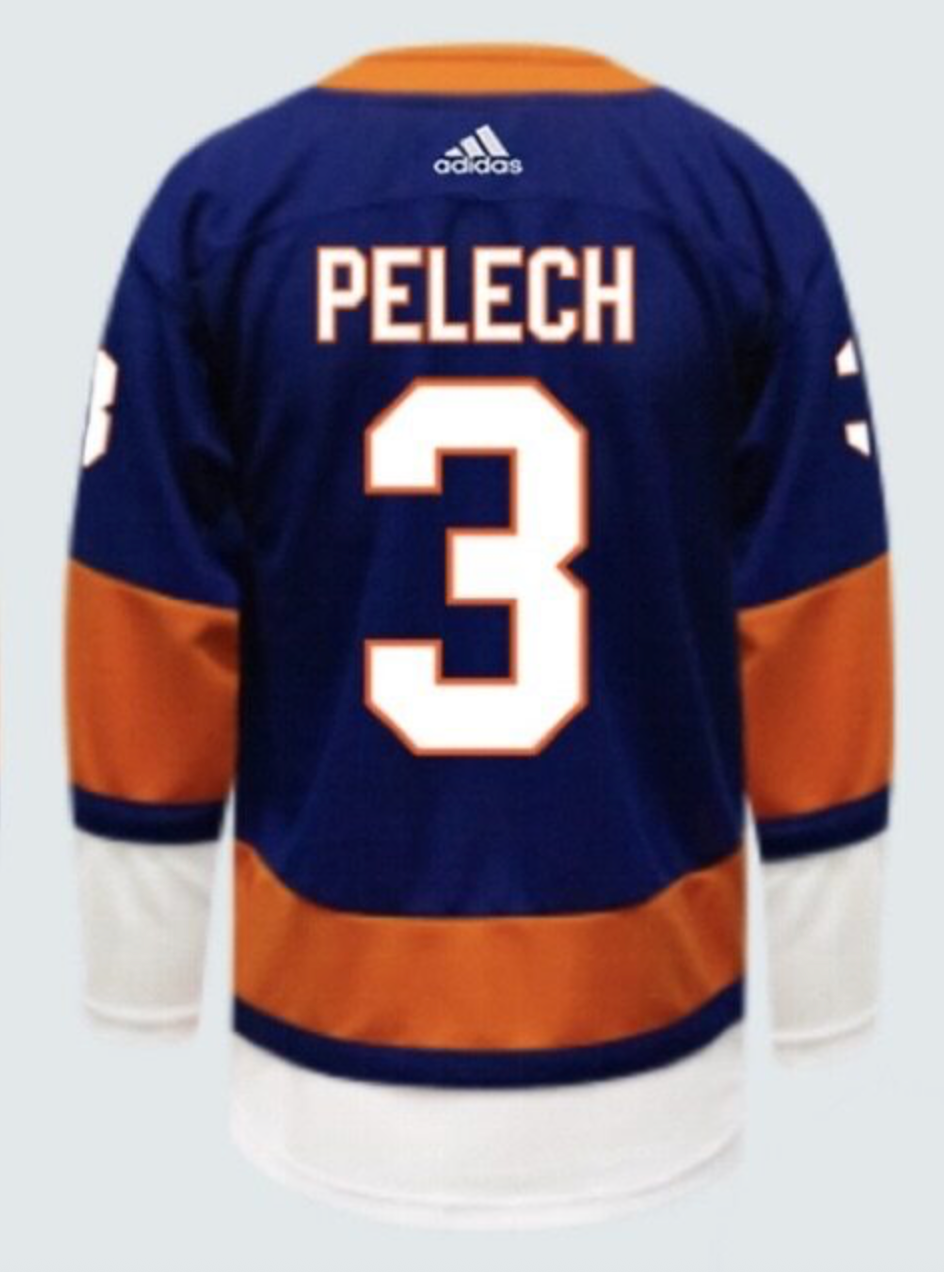 New York Islanders #3 Pelech Authentic Home Jersey | Isles Lab