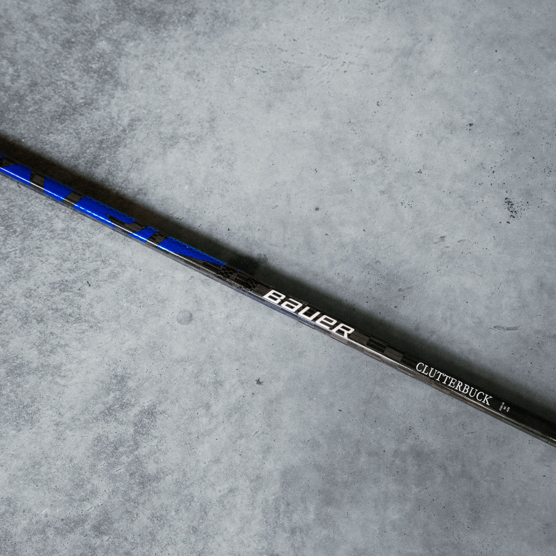 Cal Clutterbuck Game Used Stick | Isles Lab